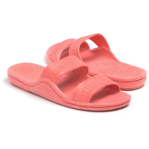 Pali Hawaii | Shoes | Nwt Pali Hawaii Pink Jandals Slip On Jesus ...